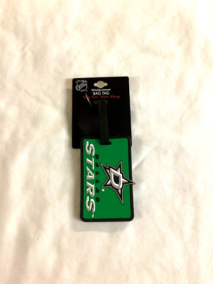 NHL Official Dallas Stars Luggage Tag Travel Bag ID Golf Tag FREESHIP ...