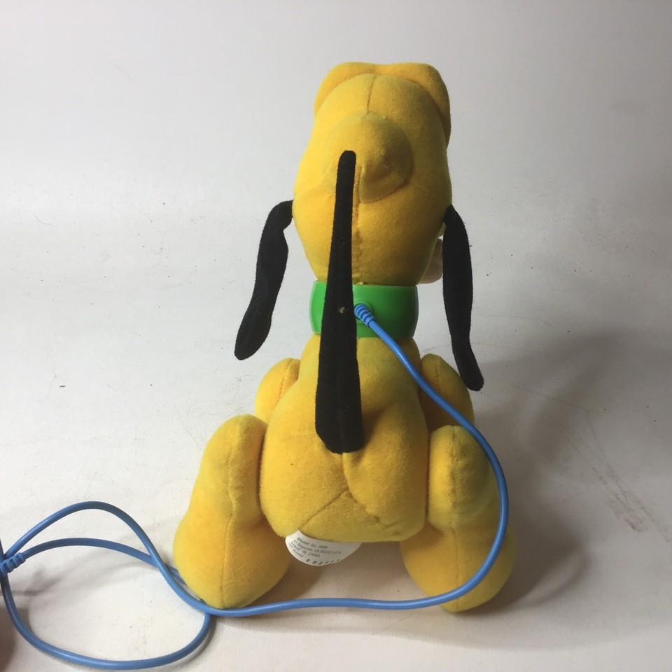 Vintage 1999 Disney Mattel Walk 'N Wag Baby Pluto On Leash Toy Dog ...