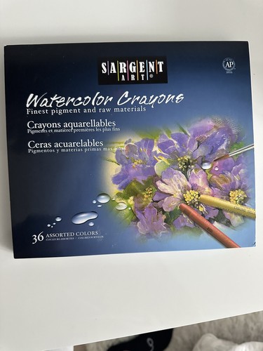 Sargent Art Water Color Crayons 36 Assorted Colors | eBay