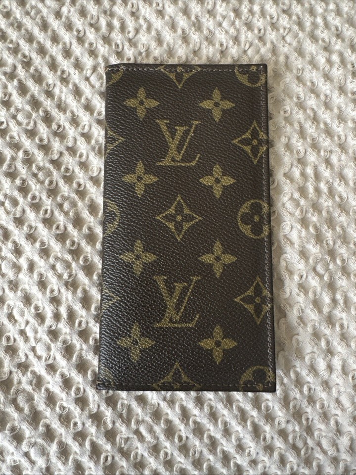 Authentic Louis Vuitton Monogram Checkbook Cover UNISEX | eBay