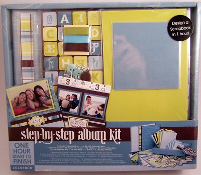 Step by Step Album Scrapbook Kit | eBay