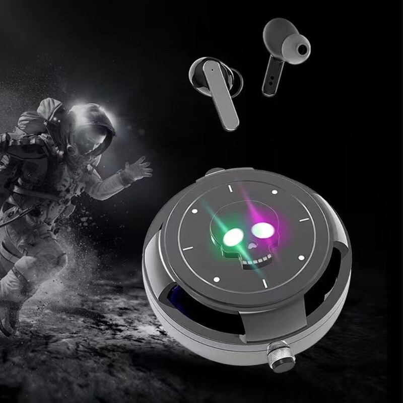 Sophisticated Metal Wireless Earbuds Earphone Clear Sound Headphones ...