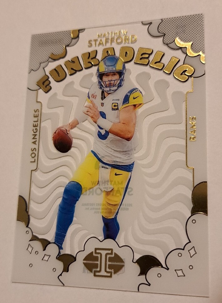 2022 Panini Illusions - Funkadelic #F-4 Matthew Stafford Los Angeles ...