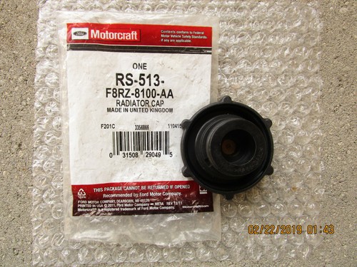 FORD MERCURY F8RZ-8100-AA MOTORCRAFT RS513 RADIATOR ENGINE COOLANT ...