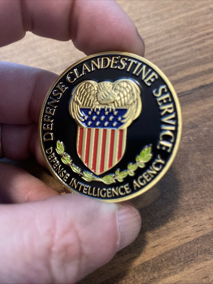 Defense Clandestine Service Defense Intelligence Agency Challenge Coin ...