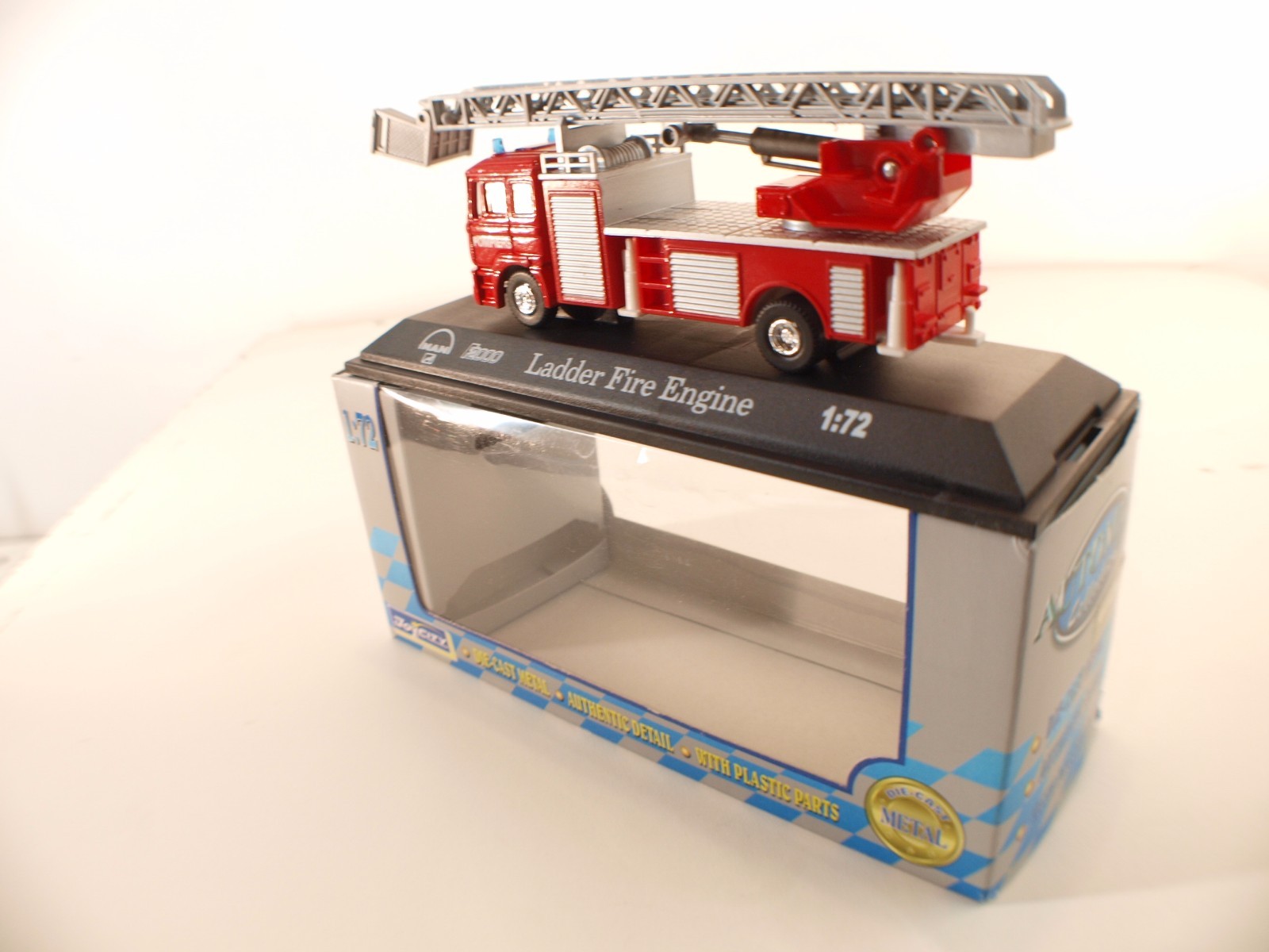 Automaxx Camion Man Pompieri Scala Fire Engine 1/72 Nuovo IN Scatola ...