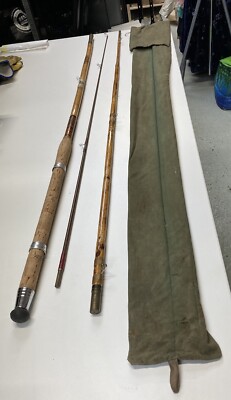 Rare Vintage Milwards senior Featherlite fishing rod Spanish Reed | eBay UK