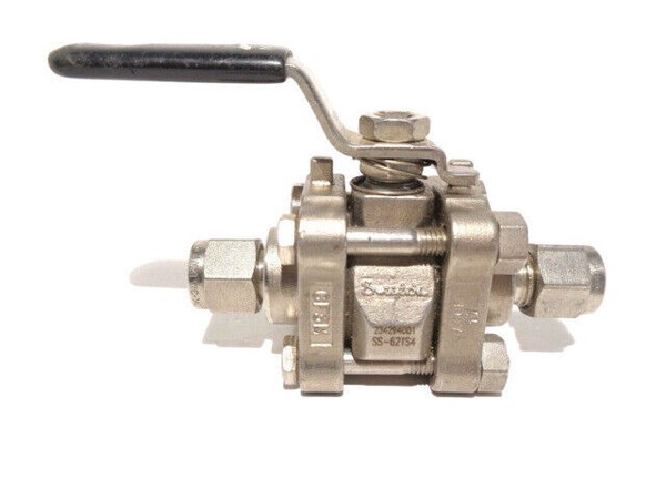 Swagelok SS-62TS4 1/4 in Ball Valve - Gray for sale online | eBay