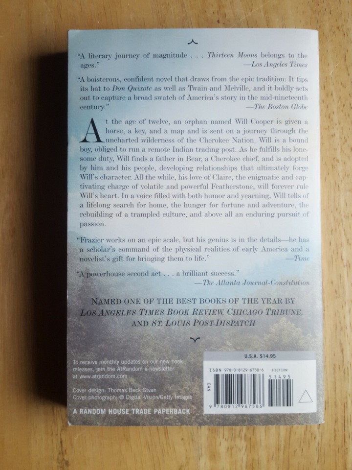 Thirteen Moons by Charles Frazier 9780812967586| eBay