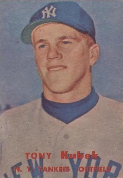 1957 Topps - Scarce Series #312 Tony Kubek (RC) for sale online | eBay