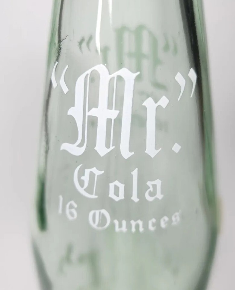 VTG 1960 Pop ACL Soda Bottle 16 oz Mr. Cola Soda Bottle Beverage B3-27 ...
