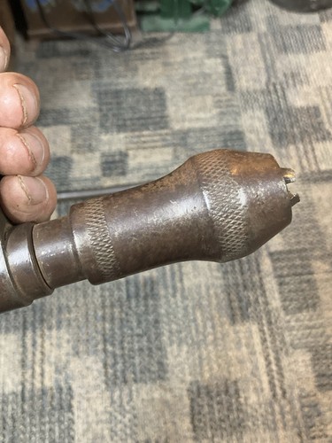 Antique Old Rare KEYSTONE Hand Drill Bit Brace Tool Willingford Conn ...