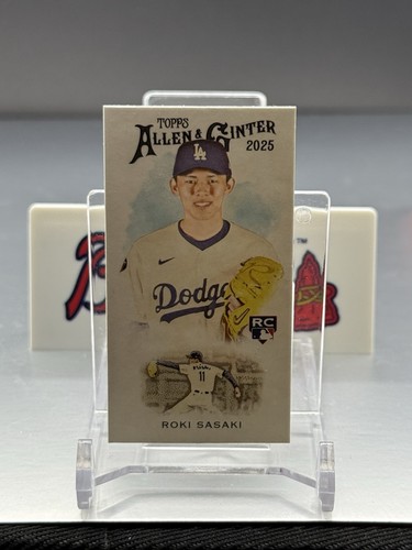 2025 Topps Allen & Ginter Roki Sasaki Mini 1889 Variation #N222-18 RC ...