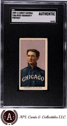 1909 Sweet Caporal (T206) Patsy Dougherty SGC Authentic | eBay