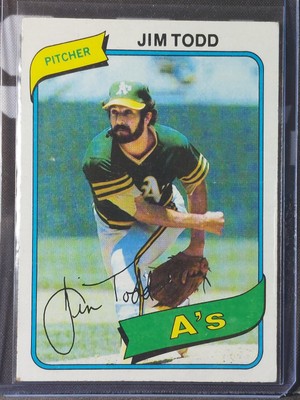 Jim Todd 1980 Topps #629 | eBay