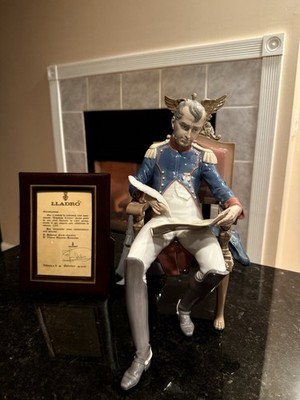 LLADRO NAPOLEON PLANNING BATTLE 1459G LE #258 Of 1,500 PORCELAIN ...
