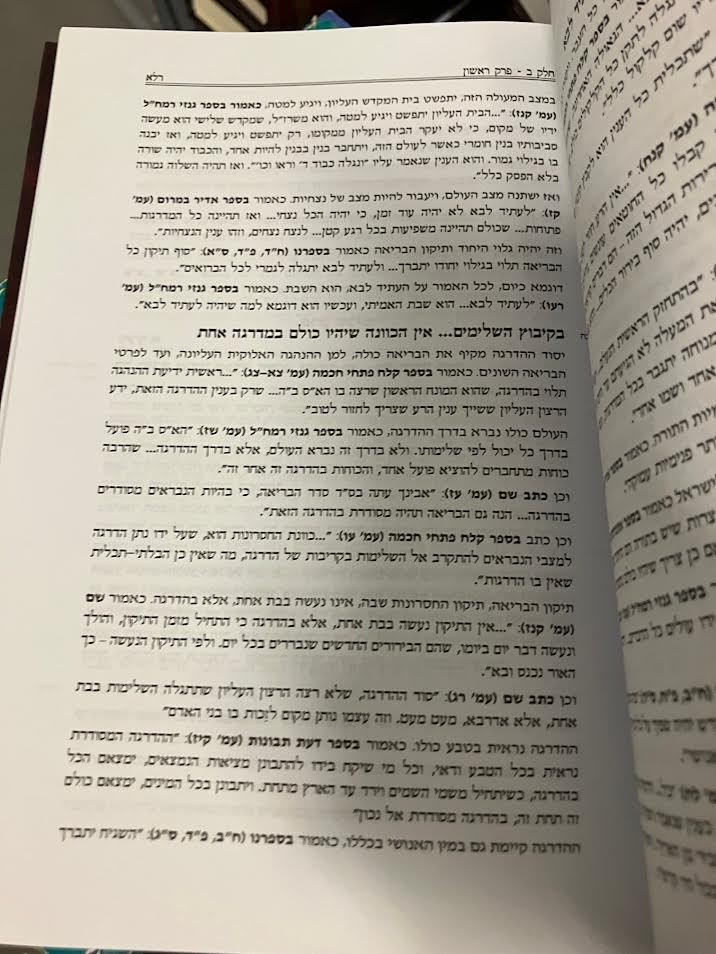 Derech Hashem With Peirush Ohr Haderech דרך השם עם פירוש אור הדרך | eBay