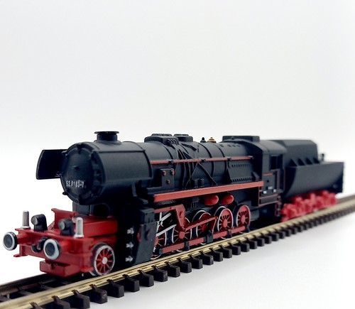 N Gauge Scale World War 2 WWII German Steam Locomotive Train Model ...