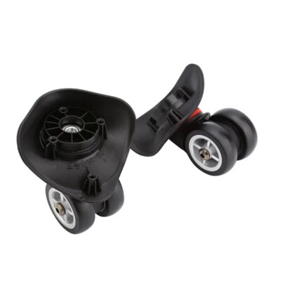 2Pcs 4.9cm Luggage Suitcase Trolley Replacement Wheels Axles Repair ...