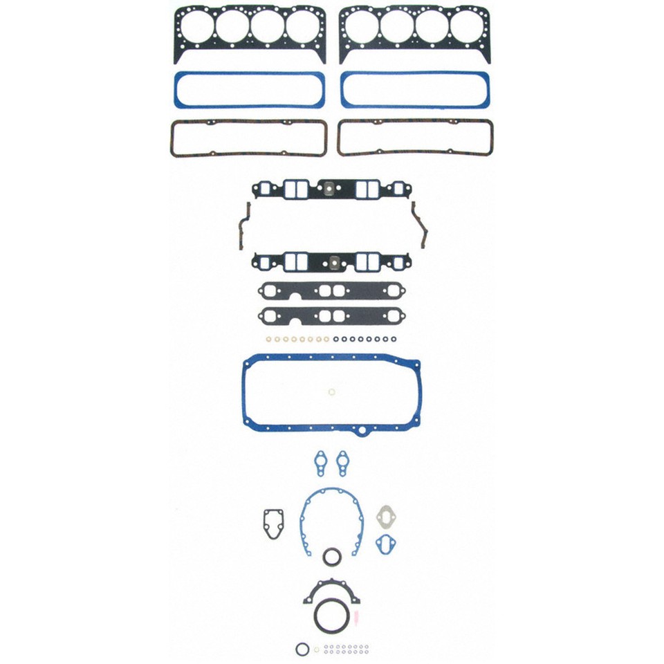 Fel-Pro Marine Full Gasket Set for Chevy Mercruiser 350 5.7 1pc Rear ...