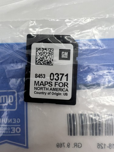 2018-20 Chevrolet GMC North America SD Card GPS Map Navigation GM ...