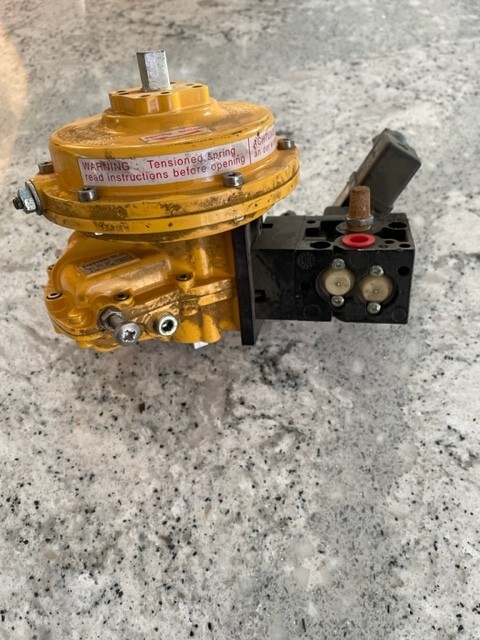 Kinetrol Rotary Actuator 039-100 Model 030 with ASCO pneumatic | eBay