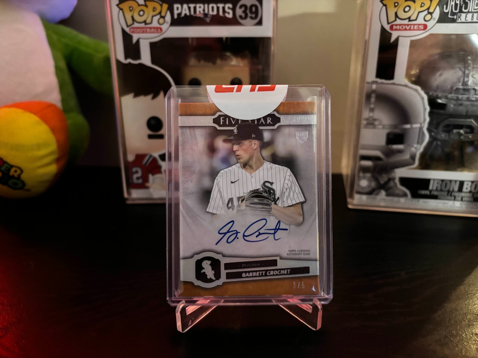 2021 Topps Five Star - Autographs Orange #FSA-GC Garrett Crochet /5 (AU ...