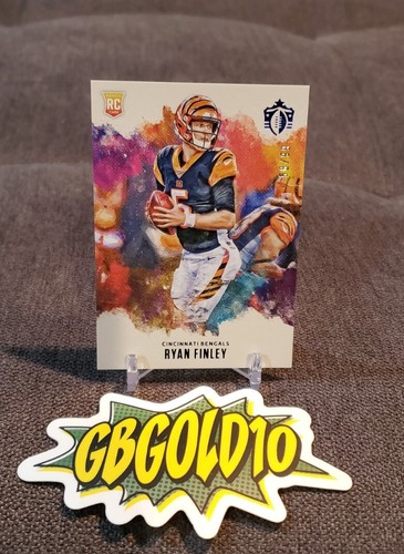 2019 Panini Chronicles Gridiron Kings Blue /99 Ryan Finley #GK23 Rookie ...