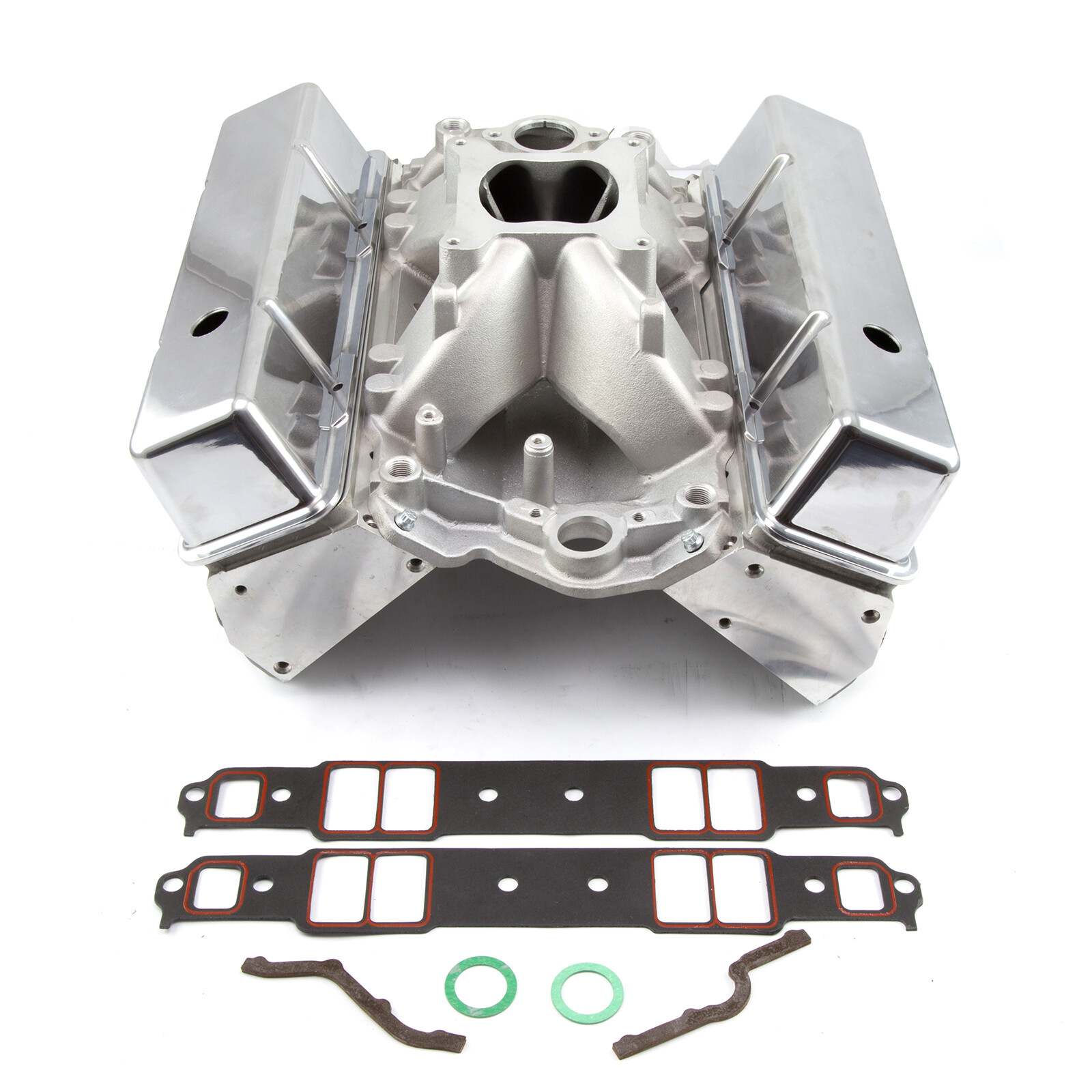 Chevy SBC 350 Straight Solid Roller CNC Cylinder Head Top End Engine ...