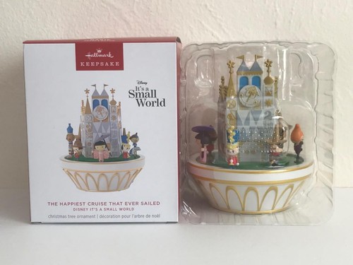 Hallmark 2024 Disney Small World Happiest Cruise Magic Sound Motion ...