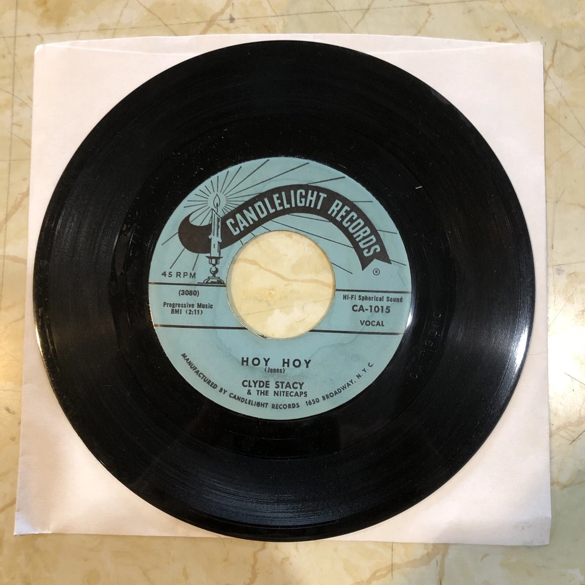 Clyde Stacy & The Nitecaps Hoy Hoy So Young / 1957インチ Rockabilly 45 ...