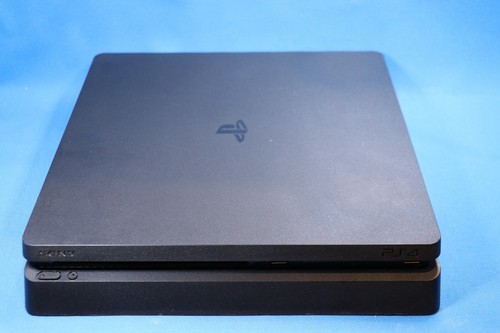 Sony PlayStation 4 SLIM Black 1 TB Video Game System Bundle PS4 New ...