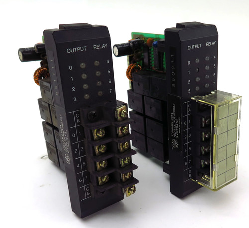 General Electric Relay Output Module 8 Circuits IC610MDL180A ( 2 ) Free ...