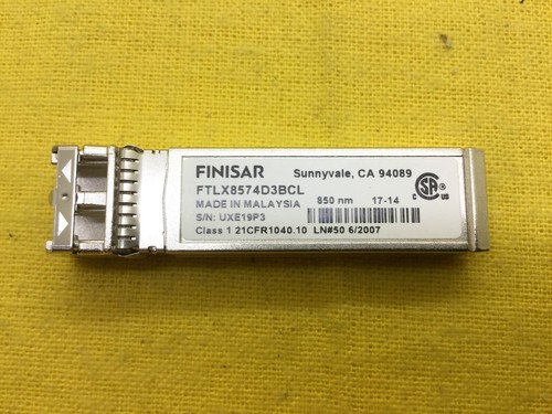 FTLX8574D3BCL FINISAR SFP+ Transceiver 10GBase-SR SW 400m SFP MODULE | eBay