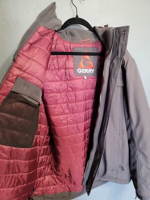 Gray gerry winter jacket XL multipocket warm | eBay