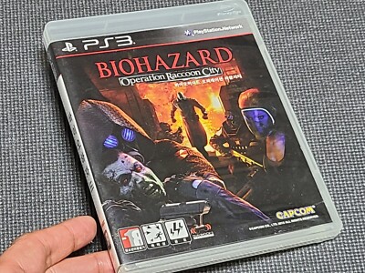 Sony PlayStation3 Biohazard Operation Raccoon City Retro Game Korean ...