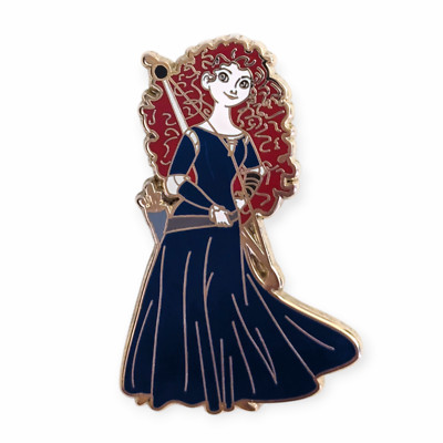 Brave Disney Pin: Merida Holding Bow | eBay