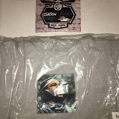 Supreme Marvin Gaye Hoody Heather Grey Sz Med Brand New SS18 100% ...