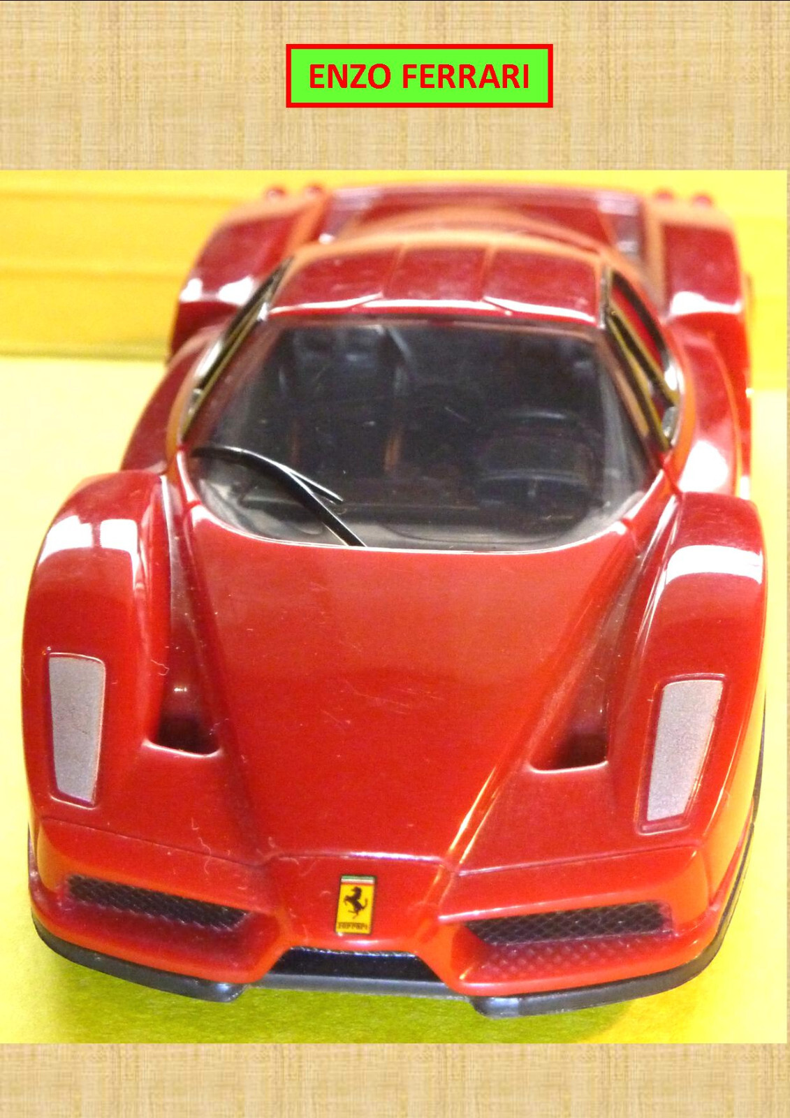SHELL V-RED ENZO MODEL FERRARI 1:38 | eBay Australia