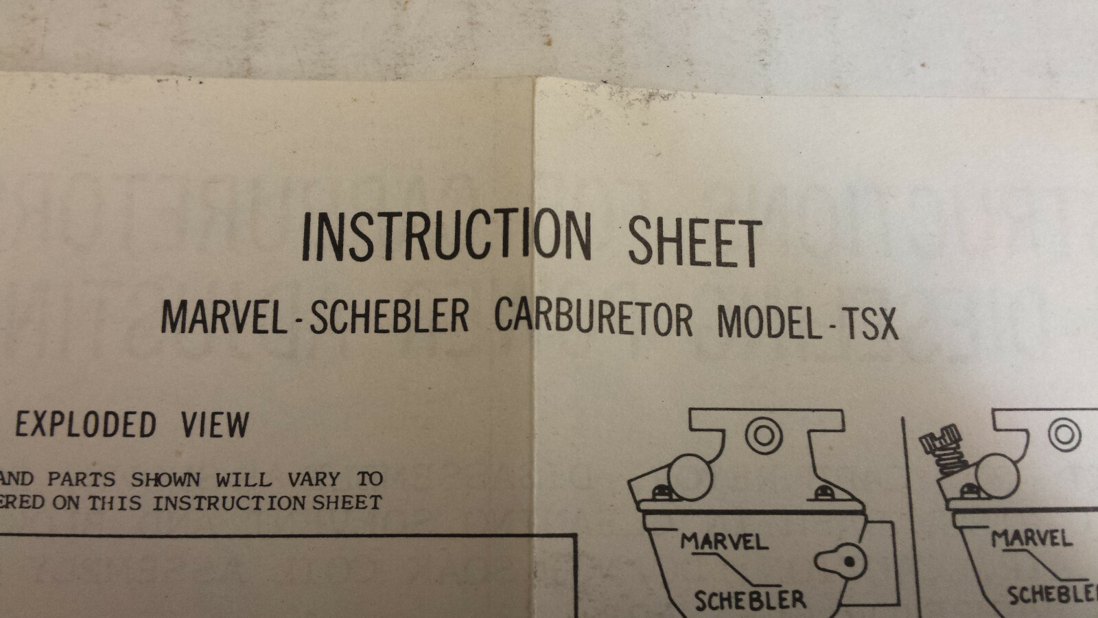 MARVEL+SCHEBLER+TSX+CARBURETOR+REBUILD+KITS+YOU+GET+2+OF+THEM+906-513 ...