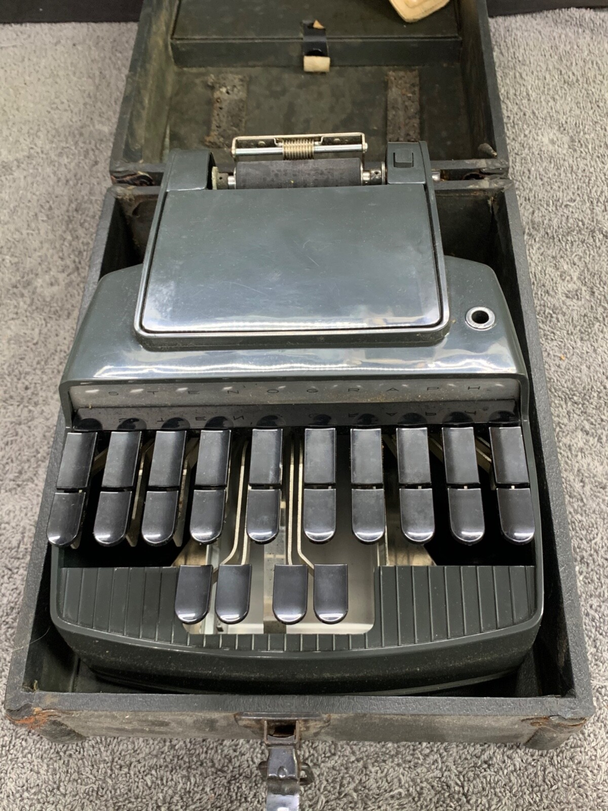 Vintage Stenograph Stenographic Machines Inc Original Case Standard ...
