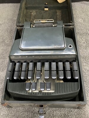 Vintage Stenograph Stenographic Machines Inc Original Case Standard ...