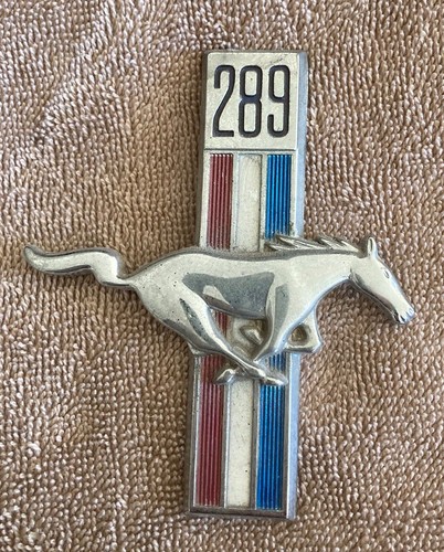 Vintage Ford Mustang 289 Badge Emblem Logo | eBay