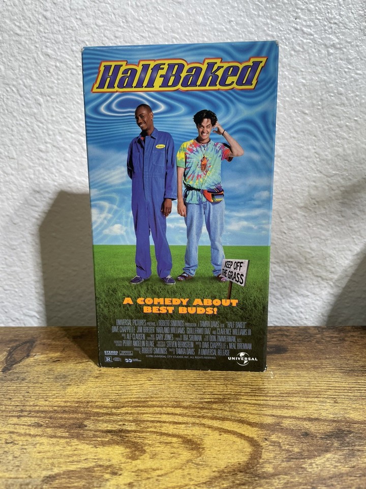 Half Baked (VHS, 1998) Dave Chappelle, Jim Bruer - stoner comedy ...