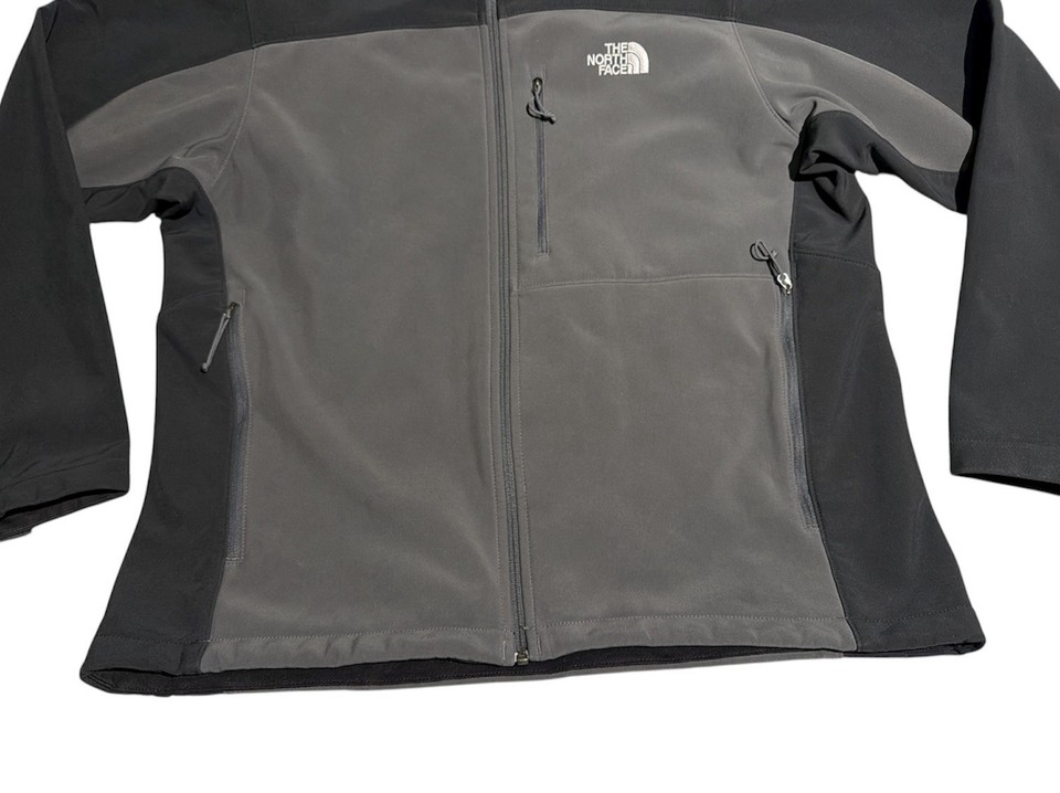 The North Face Men’s Apex Bionic Softshell Jacket Fleece Lining Black ...
