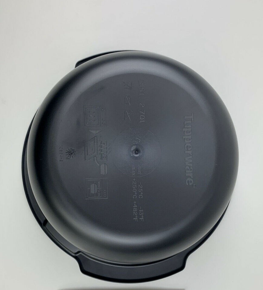Tupperware Ultra Pro Oval Oven Safe 2.5L Round Microwave Safe Dish Bowl ...