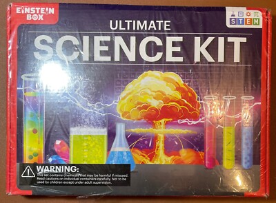 New Einstein Box Ultimate Science 120 Experiment Kit STEM Projects ...