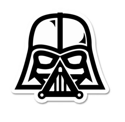 Star Wars Darth Vader Vinyl Sticker/Decal 01 | eBay