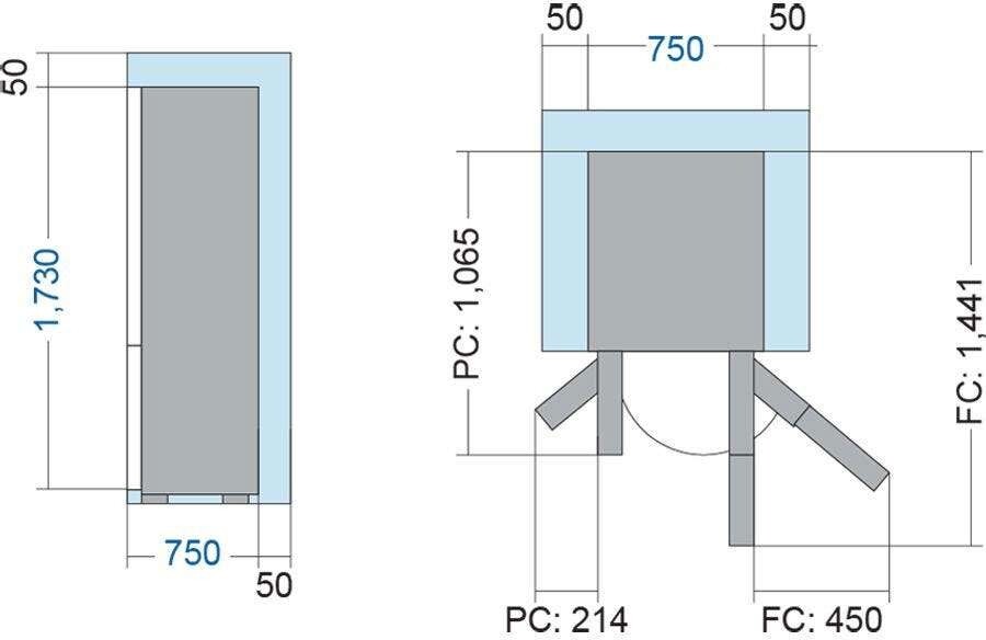 Panasonic 500L French Door Refrigerator NR-CW530HVSA | Greater Sydney ...
