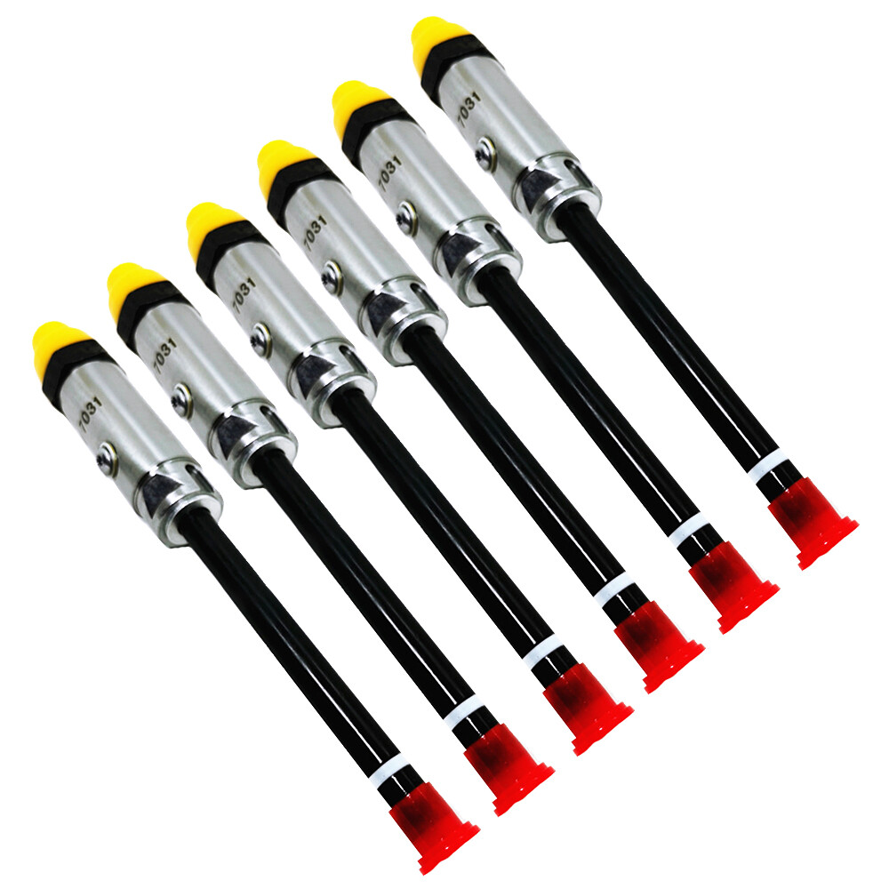 7W7032 6×Fuel Injector Pencil Nozzle Fit Cat 3406 3406B 3406C 3412 578 ...